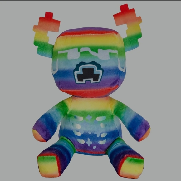 Minecraft | Other | Minecraft Rainbow Warden Plush | Poshmark
